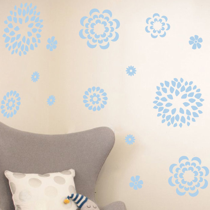 Ophelia & Co. Flower Pattern Wall Decal & Reviews | Wayfair