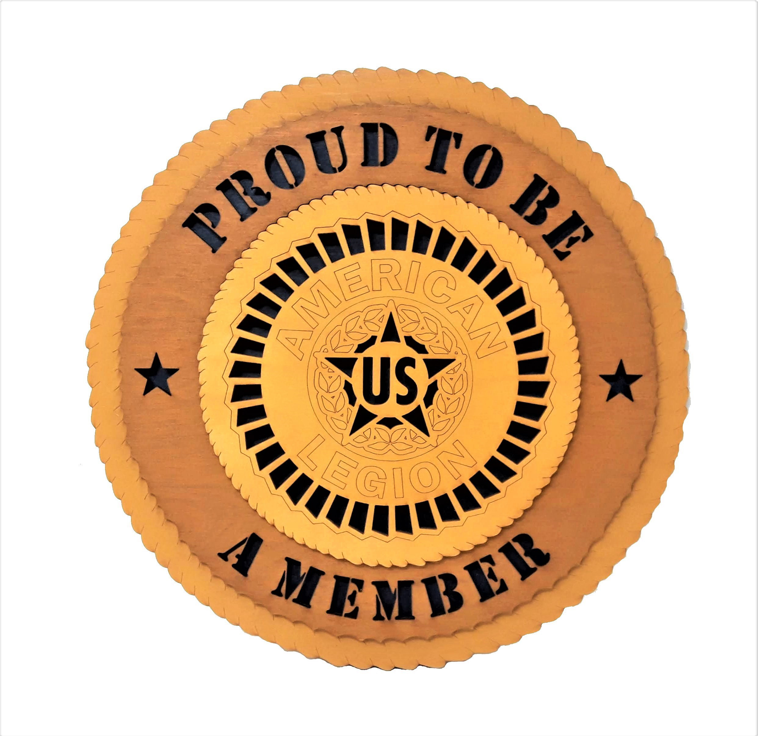 Wood Art USA American Legion Wall Décor | Wayfair