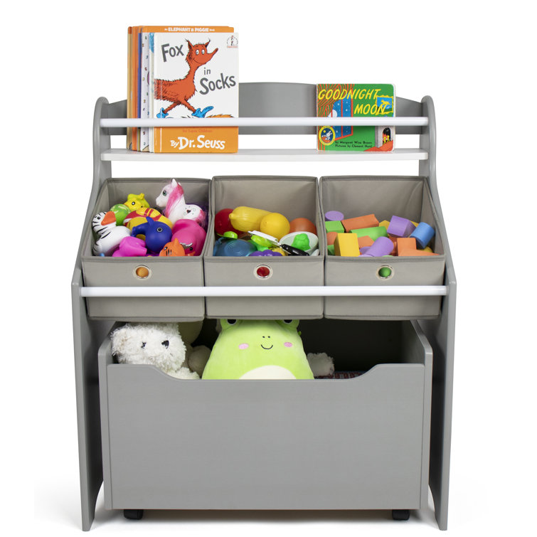 Gray 3 In 1 Toy Storage Organizer With Toy Chest at Savannah Cawthorne blog