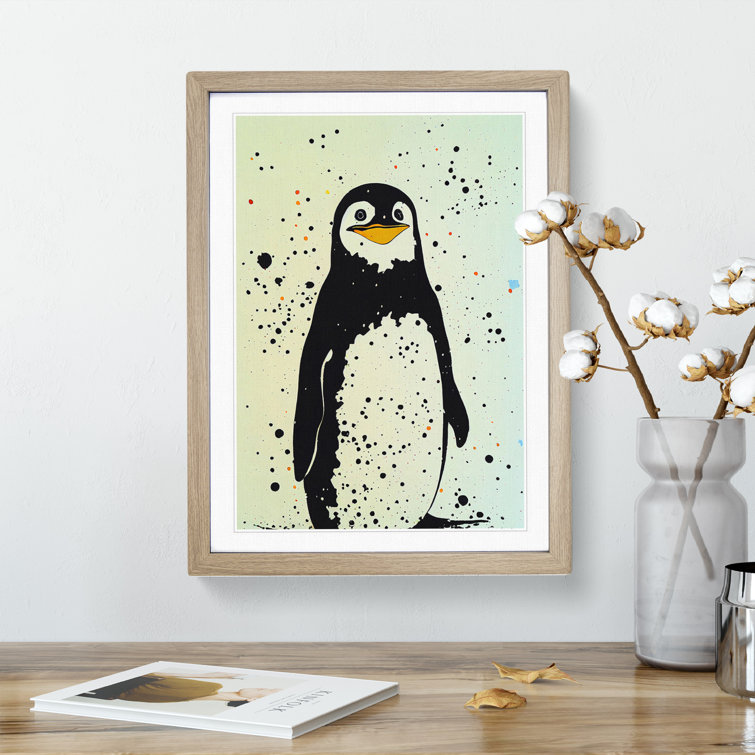 House of Hampton Penguin Graffiti No.7 | Wayfair.co.uk