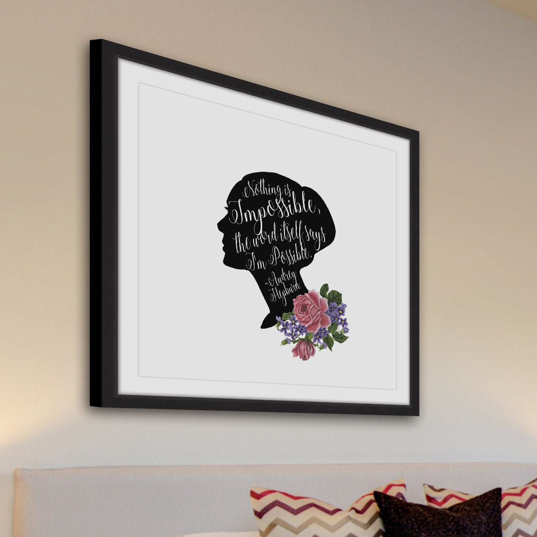 Marmont Hill Audrey & Coco I - Picture Frame Graphic Art | Wayfair