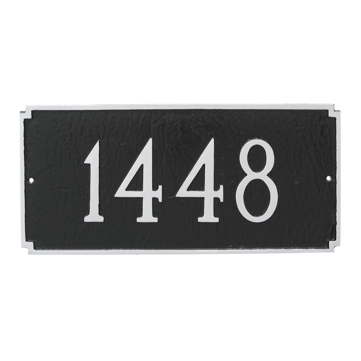 Montague Metal Products Madison 1 Line Address Plaque | Wayfair