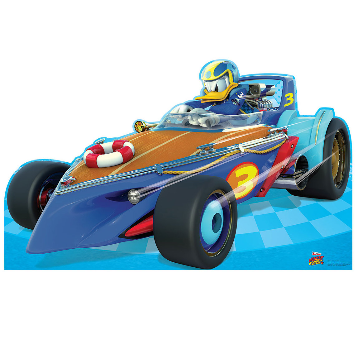 Advanced Graphics Donald Duck Roadster (Disney's Roadster Racers ...