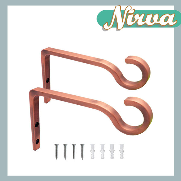 Nirva Vim Premium Hanging Decorative 2 Piece Hook Set | Wayfair