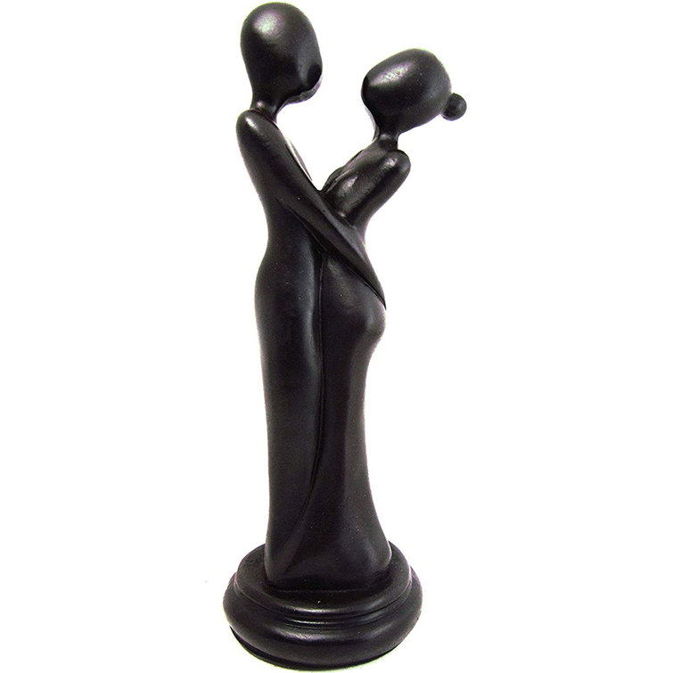 Wrought Studio Bogdana Abstract Lovers Figurine | Wayfair