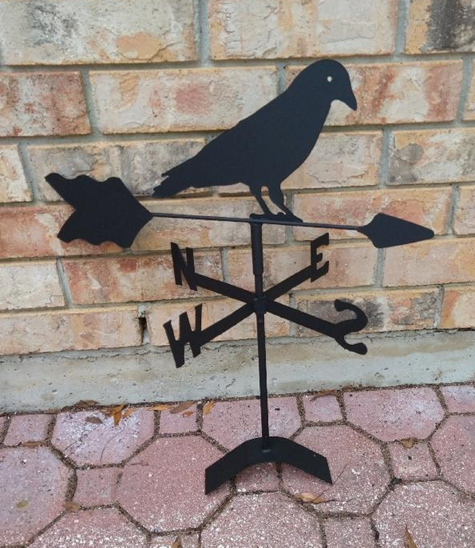 August Grove® Margaretta Roof Mount Crow Weathervane | Wayfair