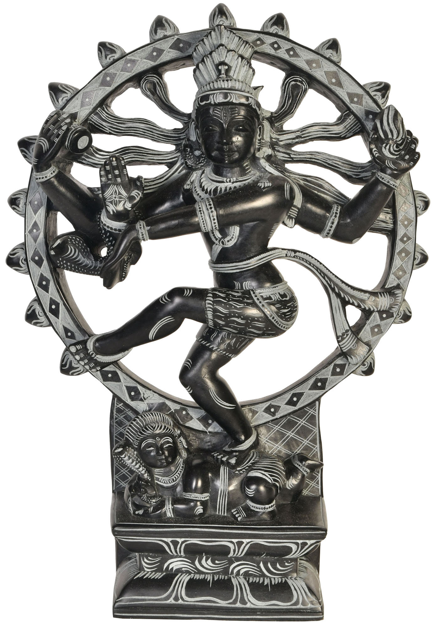 Exotic India Nataraja Katappa Stone Statue | Wayfair