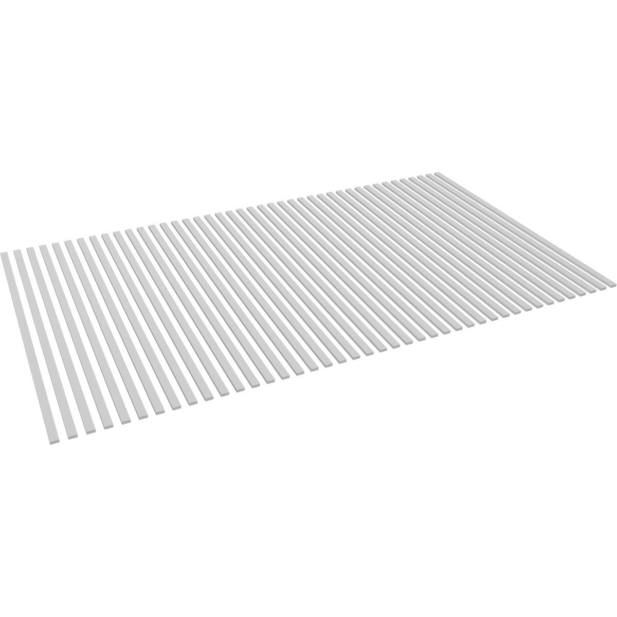 PCI Enterprises Adjustable PVC Slat Wall Panel Kit | Wayfair