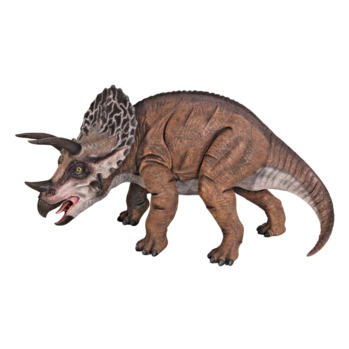 Design Toscano Triceratops Scaled Dinosaur Statue | Wayfair
