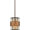 World Menagerie Bashir 3 - Light Shaded Drum Pendant & Reviews | Wayfair