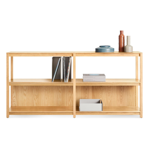 Modern & Contemporary Low Long Bookcase | AllModern
