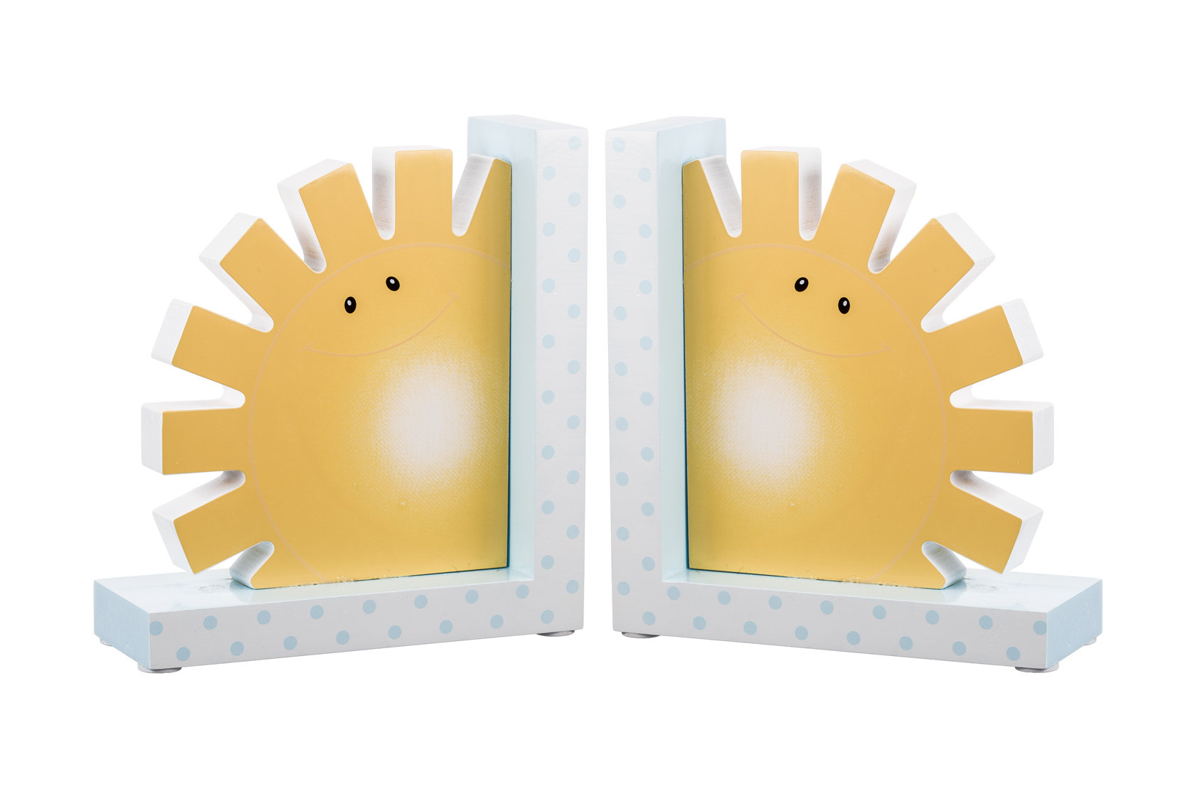 Harriet Bee Noah's Pastel Pairs "Sunshine" Bookends | Wayfair