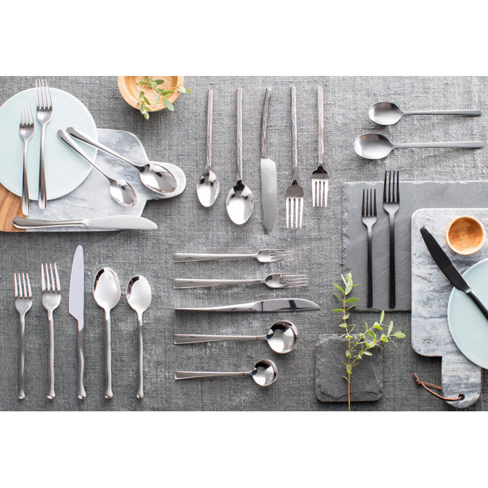 Villeroy & Boch New Wave 64 Piece Flatware Set, Service for 12 ...