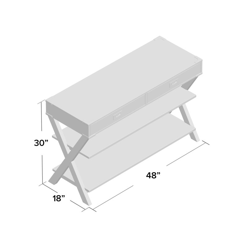 Mercury Row® Atticus 48'' Console Table & Reviews | Wayfair
