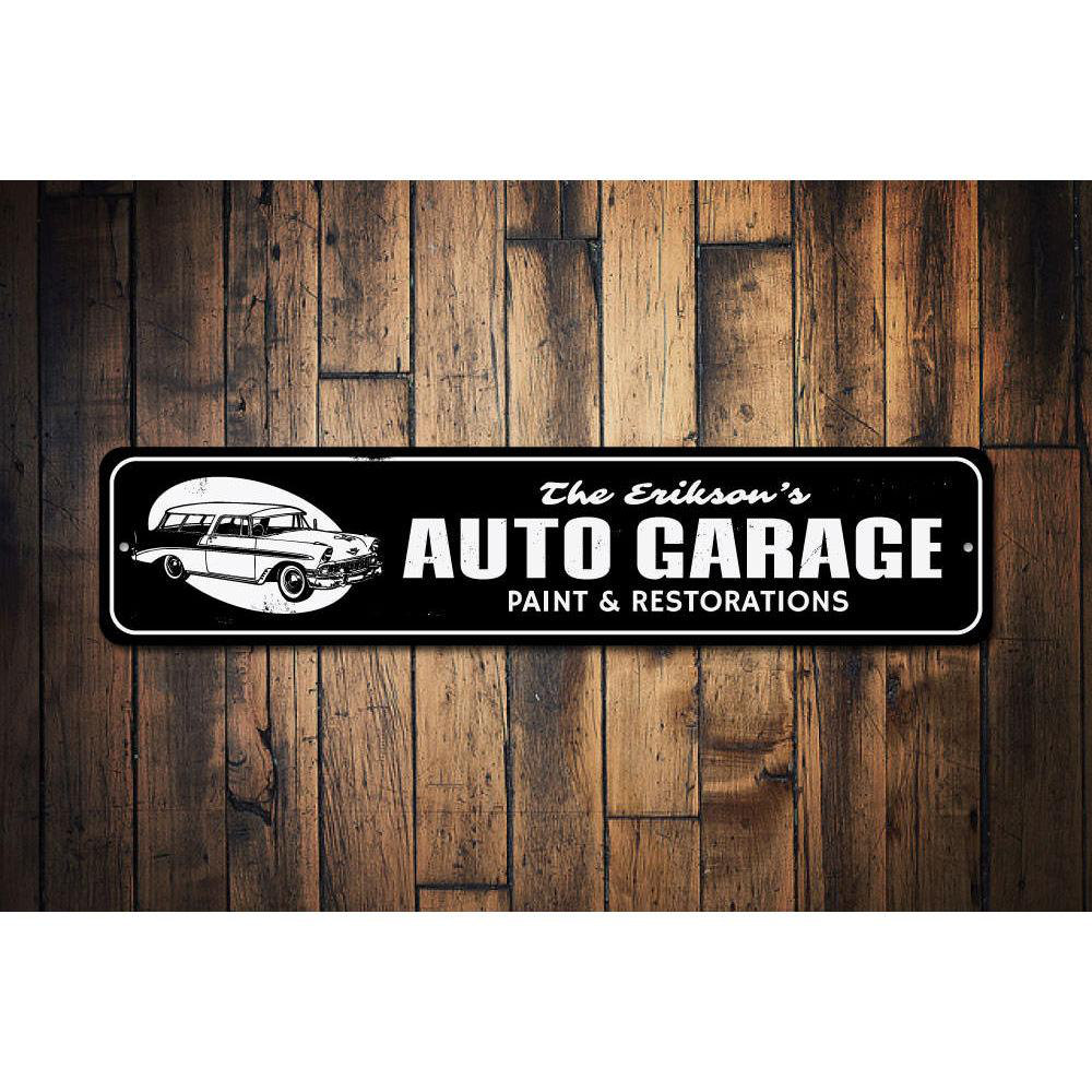 Lizton Sign Shop, Inc Auto Garage Custom Aluminum Sign | Wayfair