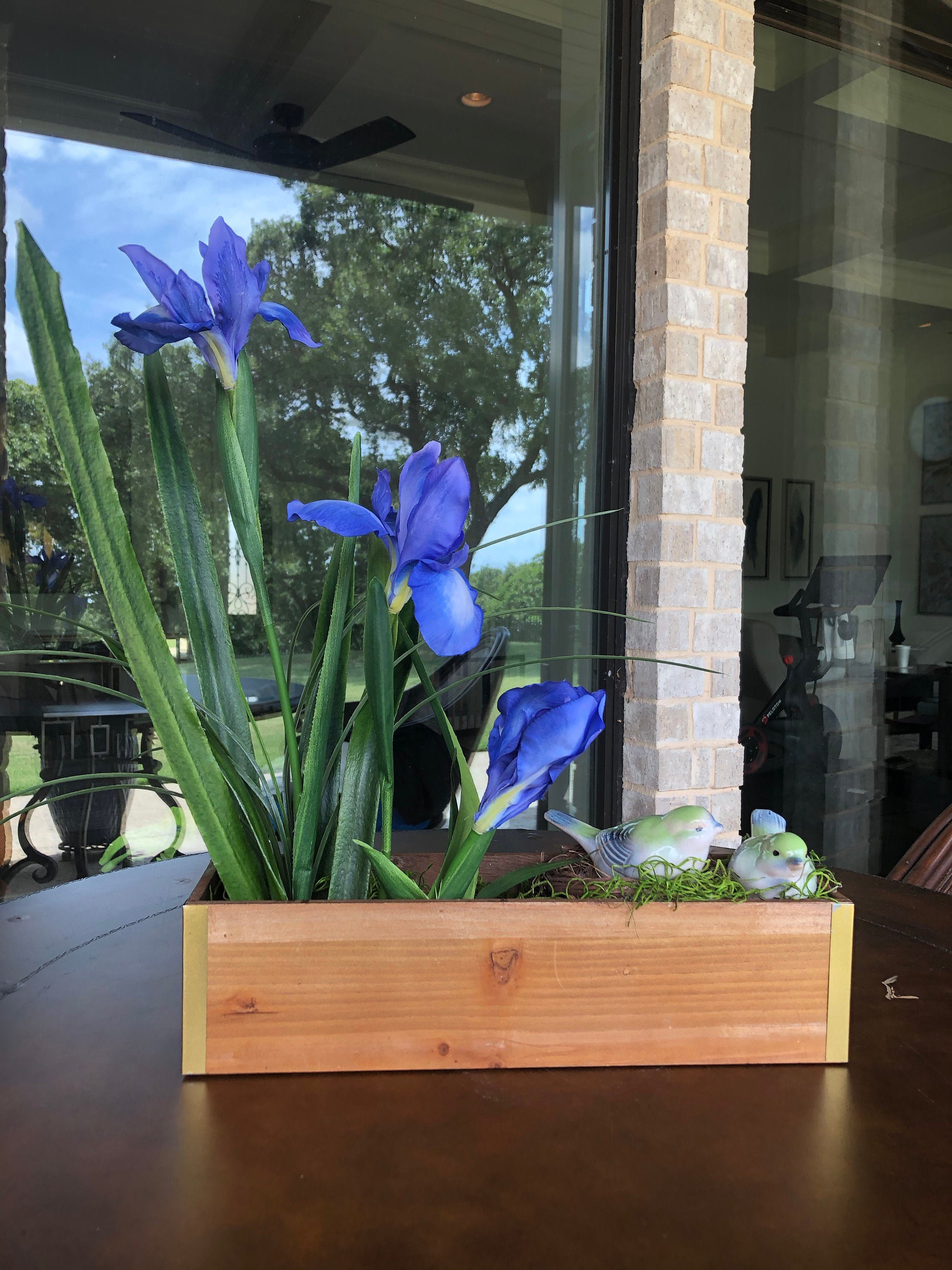 Primrue Iris Box with Birds | Wayfair