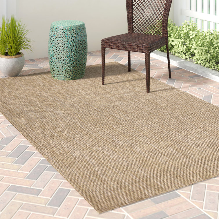Bayou Breeze Dionne Handmade Looped/Hooked Wool Taupe Rug & Reviews ...