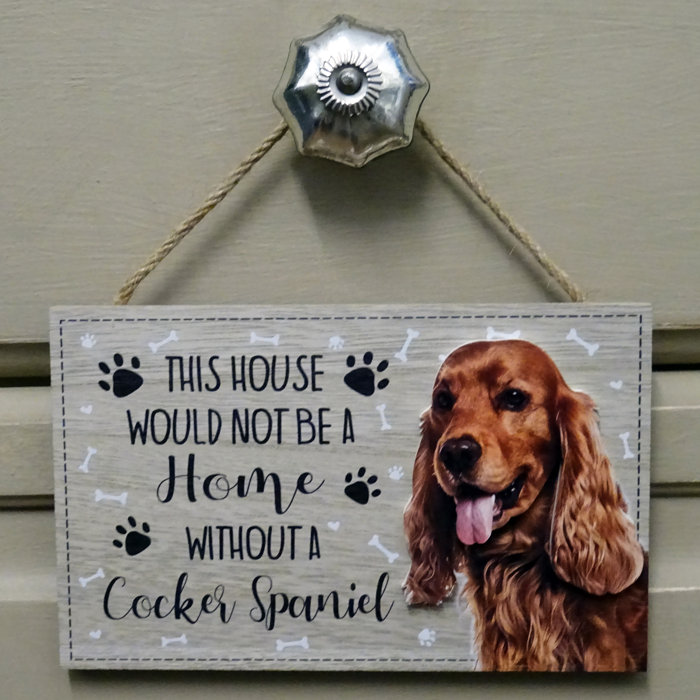 August Grove Cocker Spaniel Wall Décor & Reviews | Wayfair.co.uk