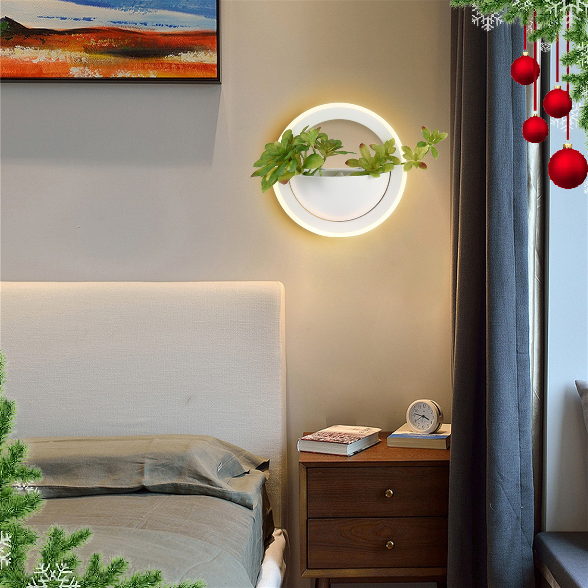 Wrought Studio Daiuto Iron Plug-in Corner Wall Light | Wayfair