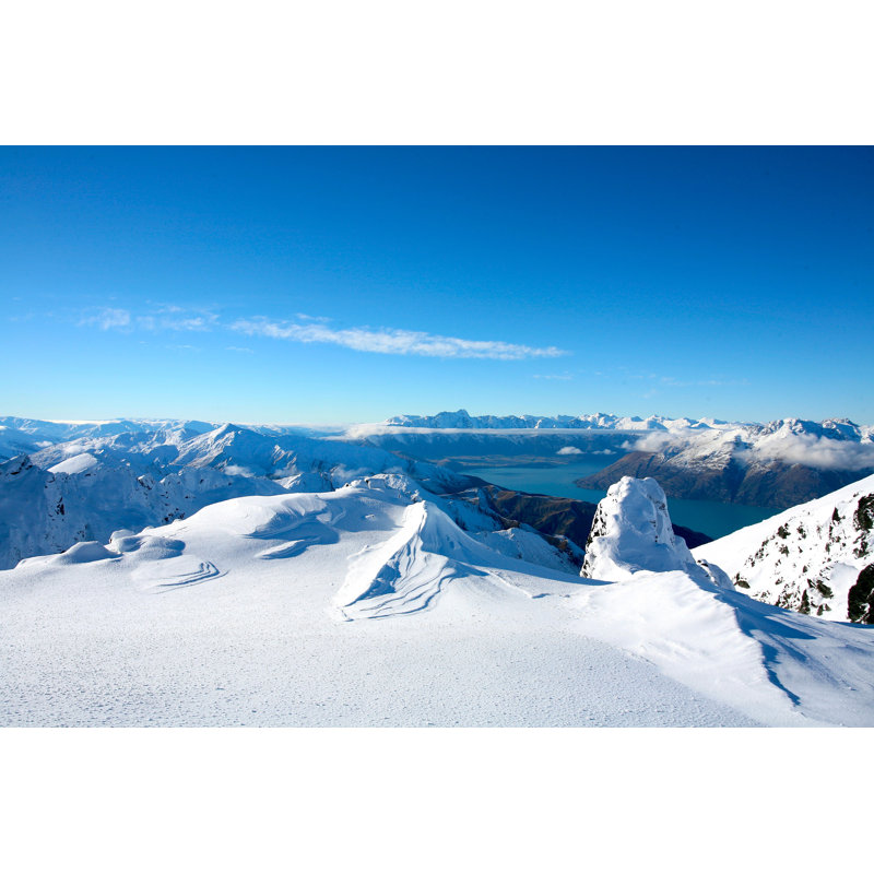 Highland Dunes Glacier View From Top Of Mountain In Queenstown, New ...