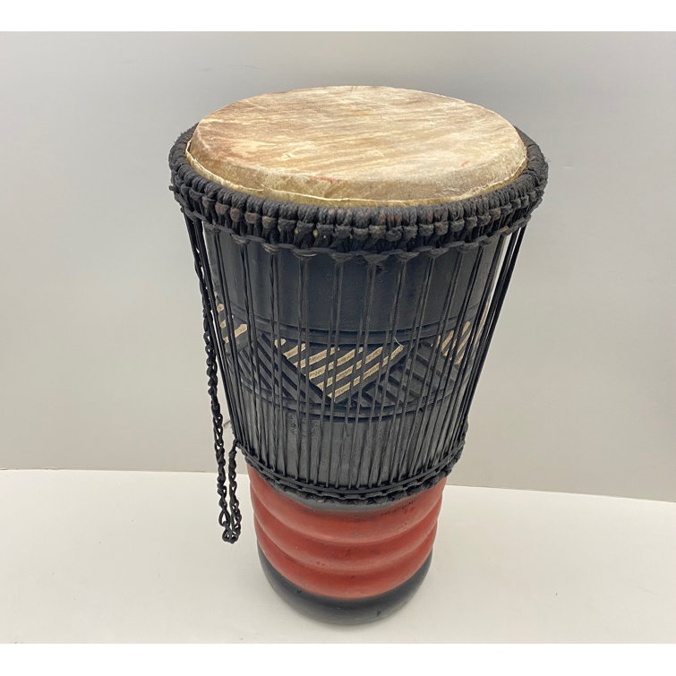 Bungalow Rose Tall Power Bongo Drum Sculpture | Wayfair
