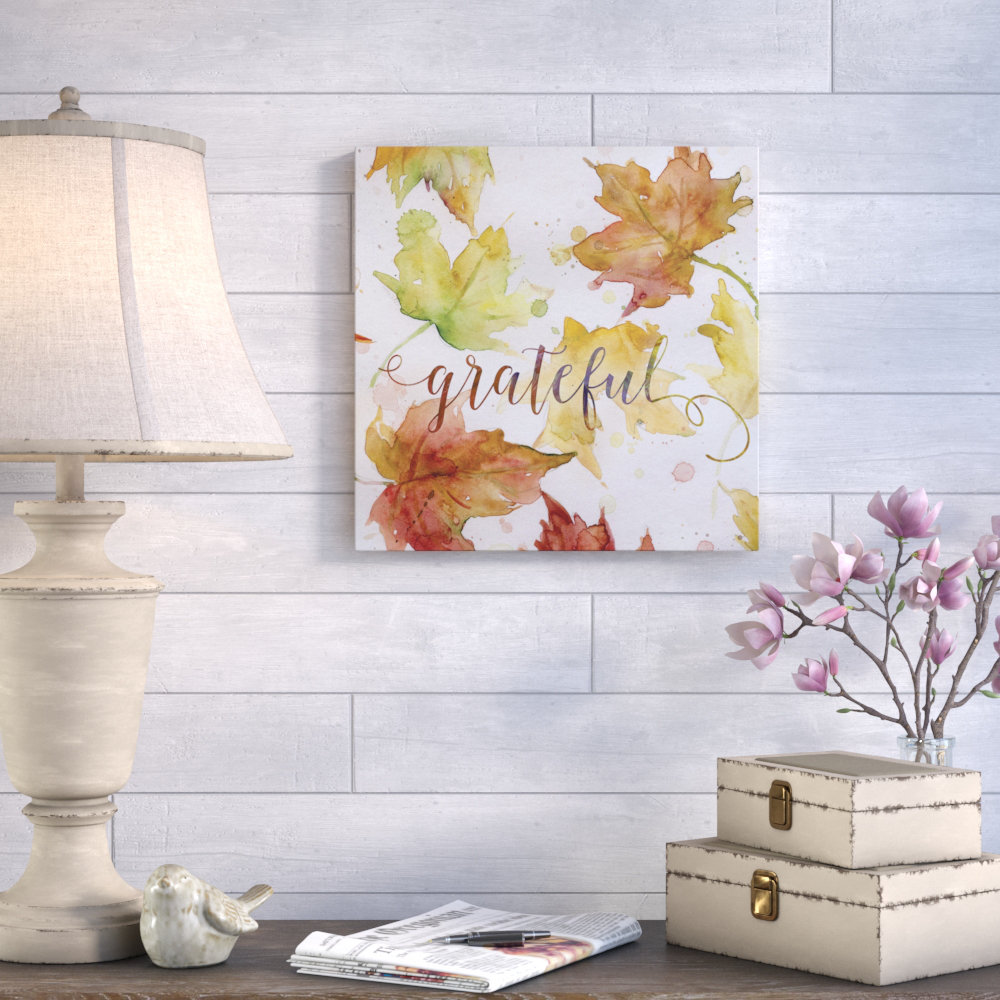 August Grove® Grateful Harvest - Wrapped Canvas Print & Reviews | Wayfair