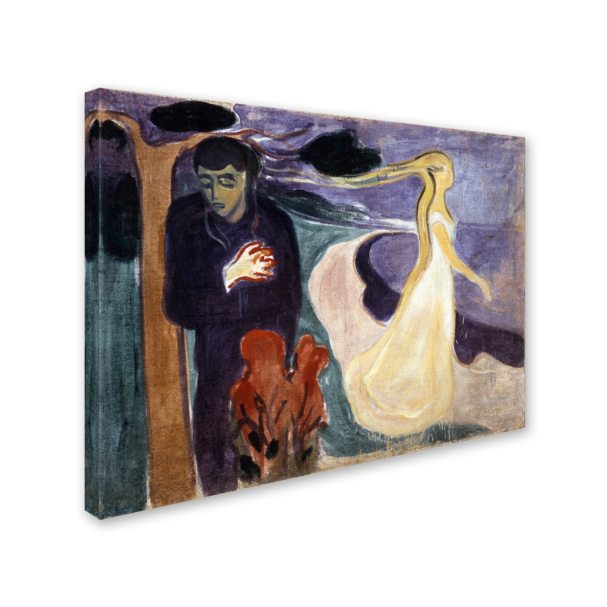 Vault W Artwork Edvard Munch Separation by Edvard Munch - Wrapped ...