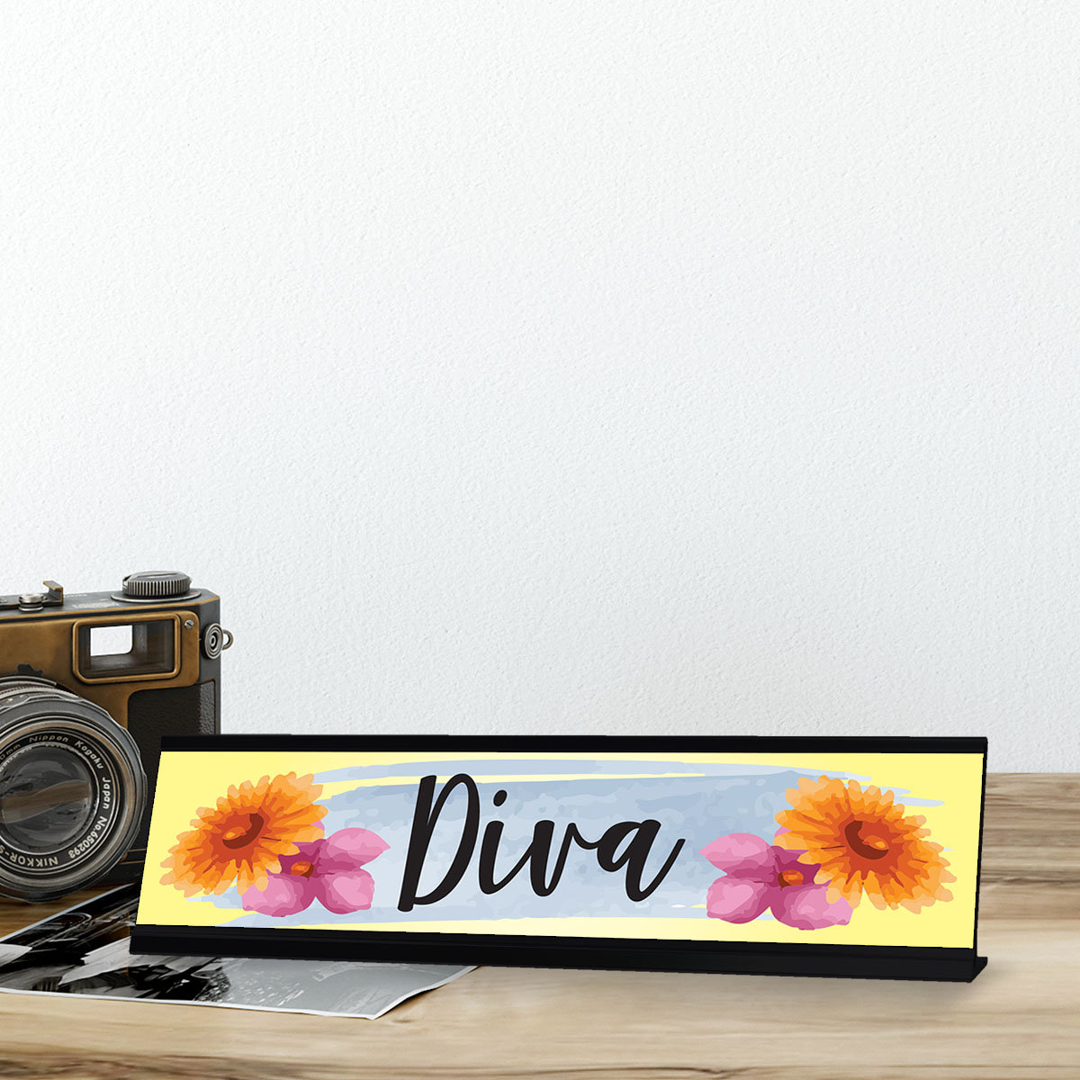 Signs ByLITA Diva Desk Sign | Wayfair