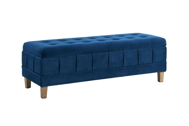 Top 10 Large (Over 40") Blue Ottomans & Poufs in 2023 | Wayfair