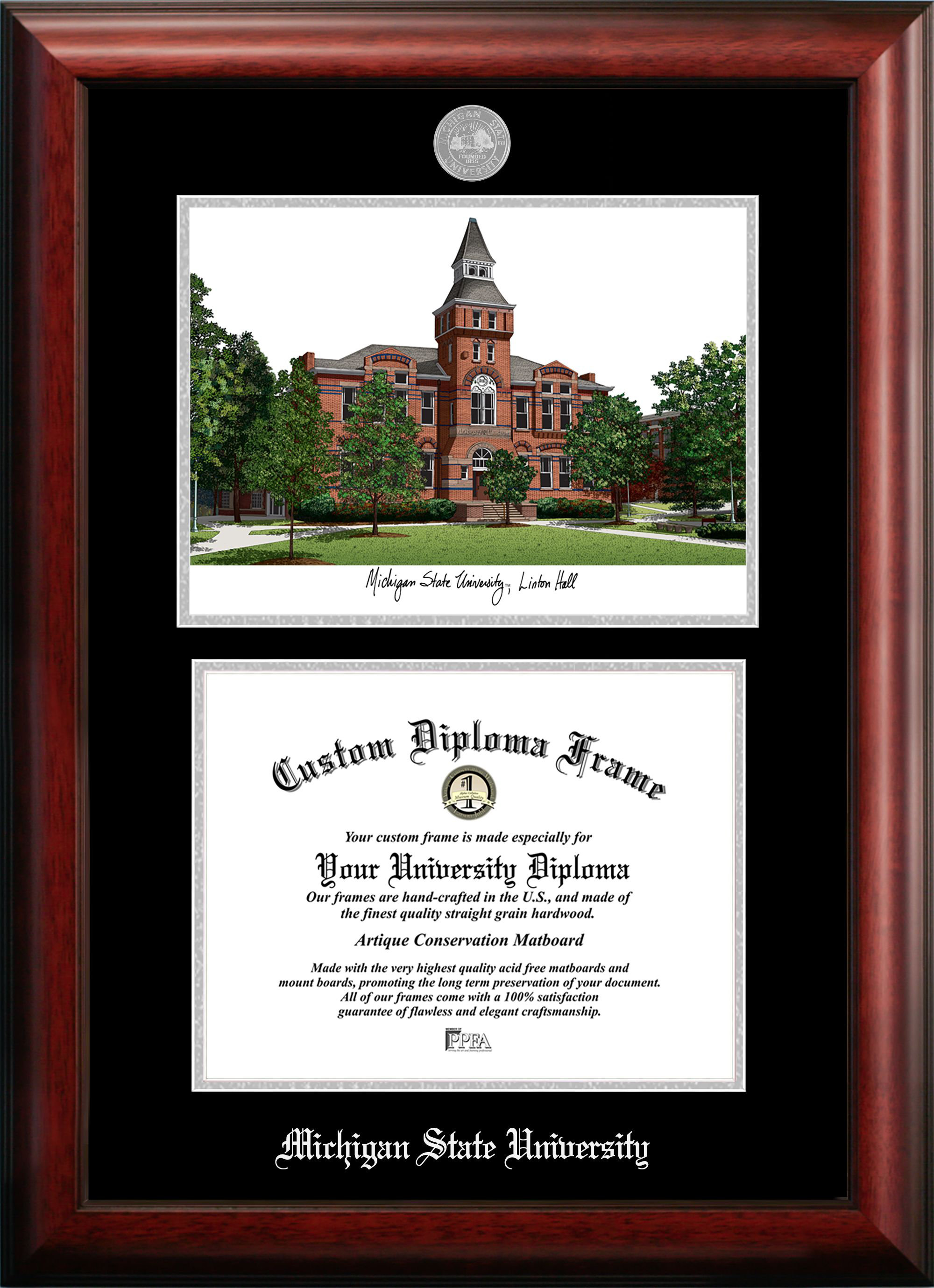 Campus Images NCAA Wood Digital Picture Frame | Wayfair