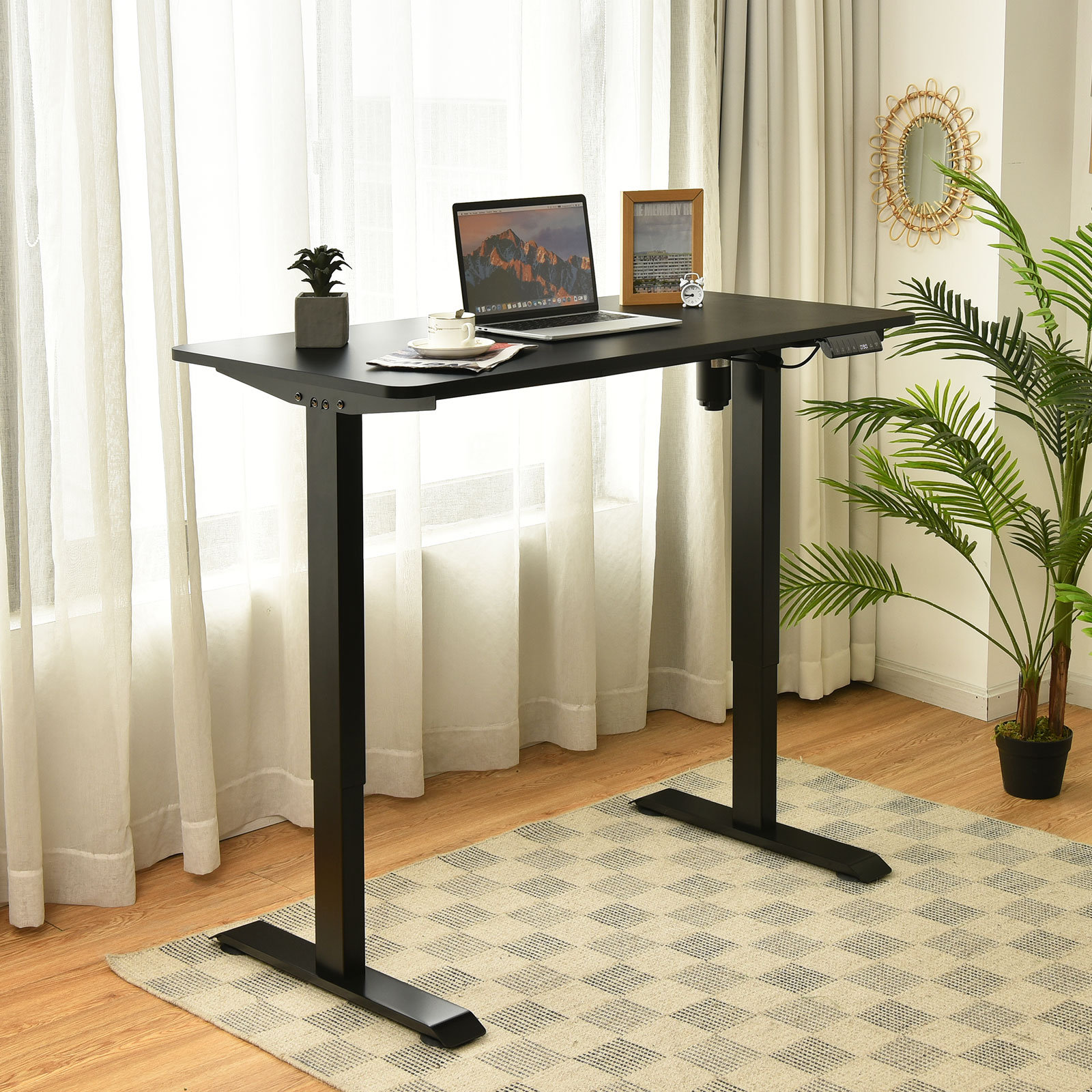 Topbuy Height Adjustable Desk | Wayfair
