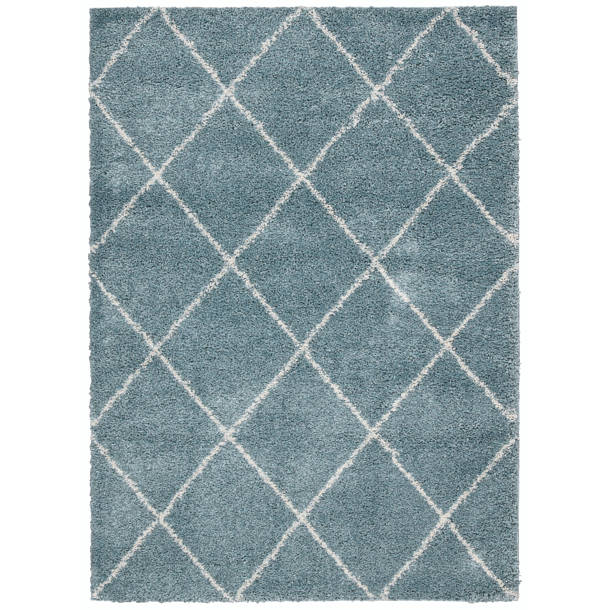 George Oliver Finkle Flatweave Performance Ivory/Charcoal Rug & Reviews ...