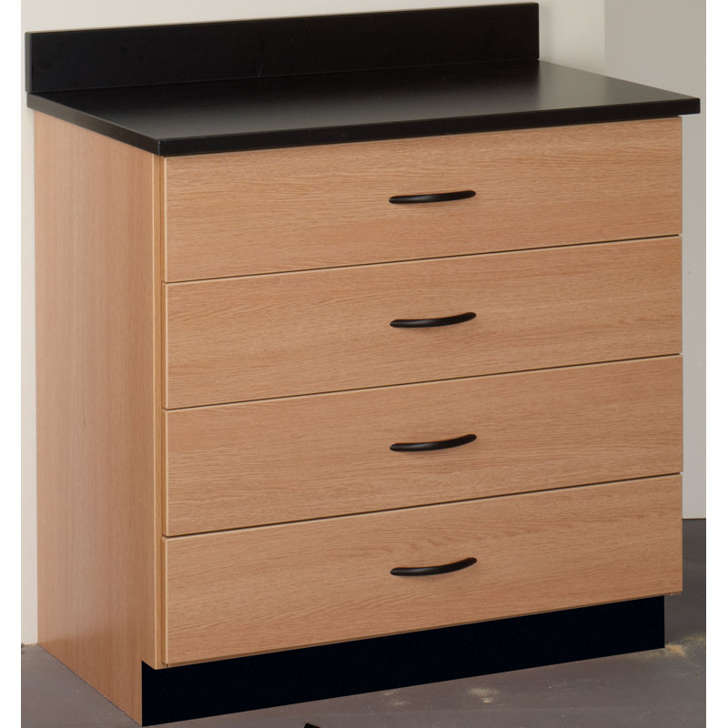 Stevens ID Systems Science 4 Compartment Classroom Cabinet | Wayfair