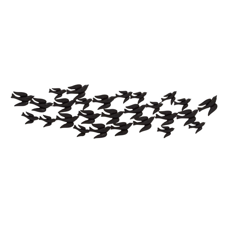 Swallow Flock Metal Wall Decor & Reviews | Birch Lane