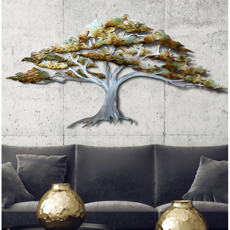 Red Barrel Studio® Tree Metal Wall Décor & Reviews - Wayfair Canada