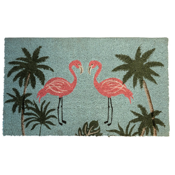 Flamingo-doormat | Wayfair