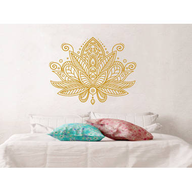 Decal House Mandala Lotus Flower Wall Decal & Reviews | Wayfair