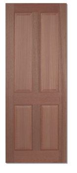 LPD Doors Regency 4P Unfinished Oak Internal Door | Wayfair.co.uk