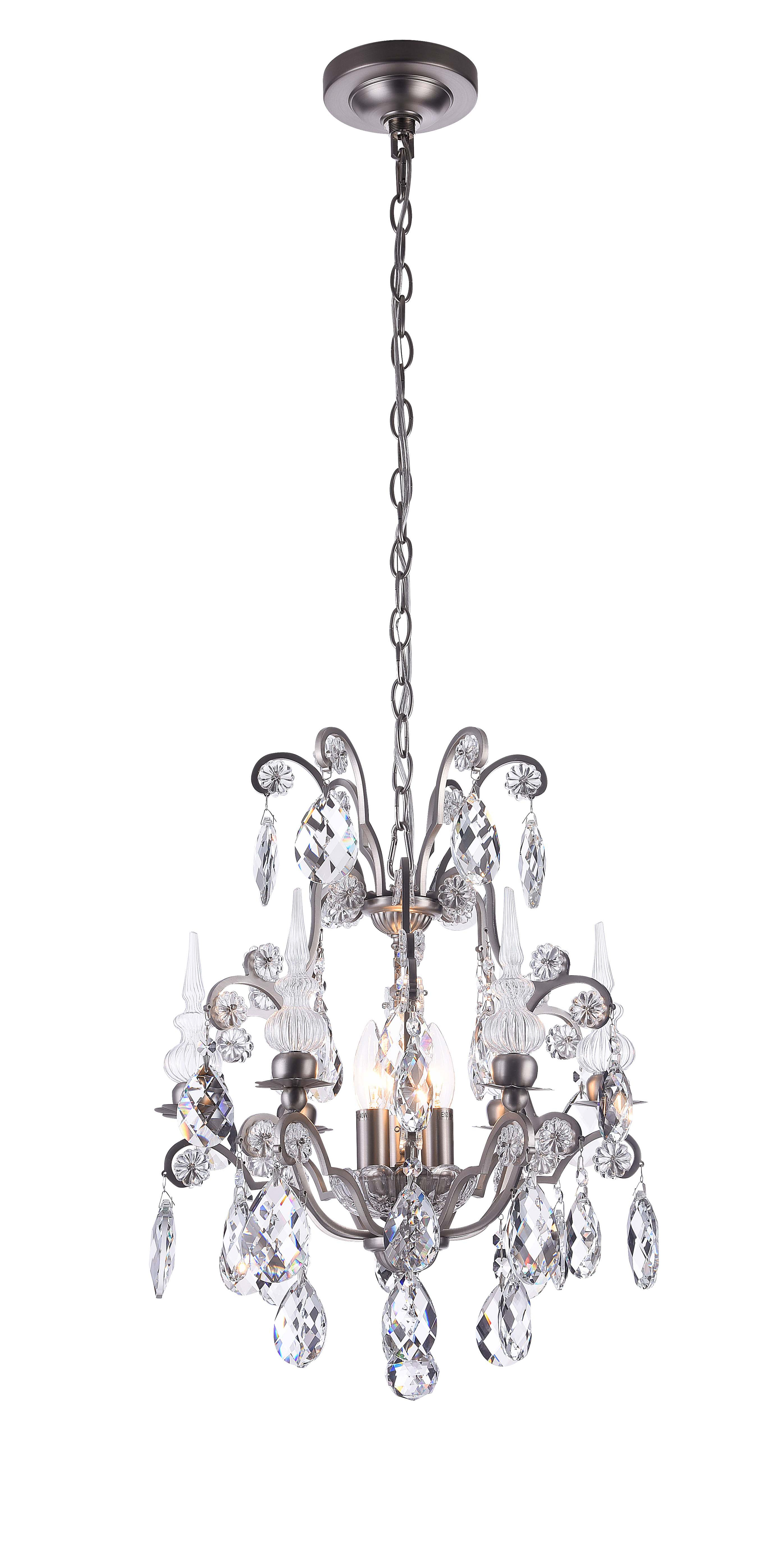 House of Hampton® Boley 3-Light Candle Style Classic / Traditional ...