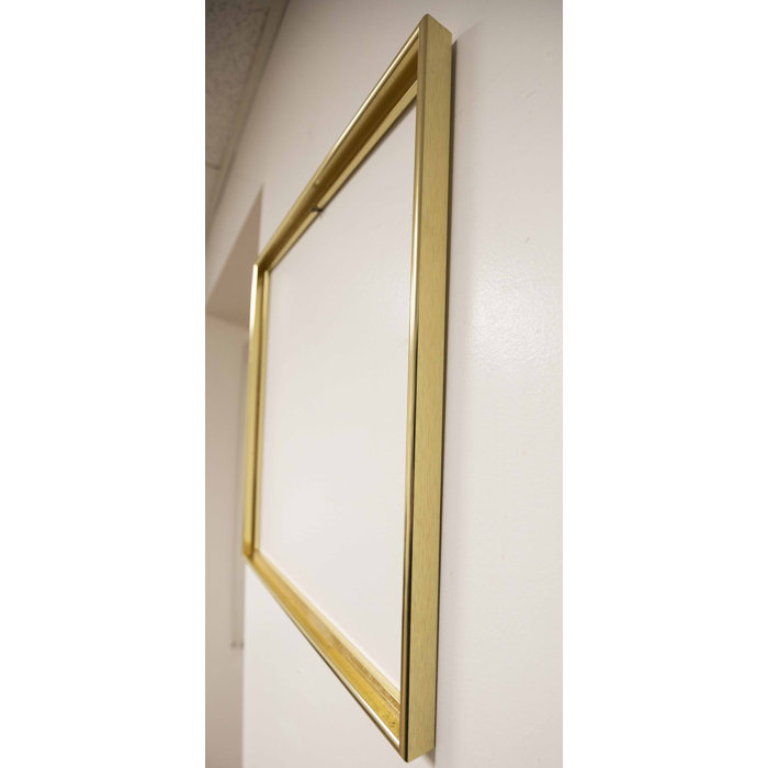 Three Posts™ Ferndown Rectangle Metal Mirror & Reviews | Wayfair