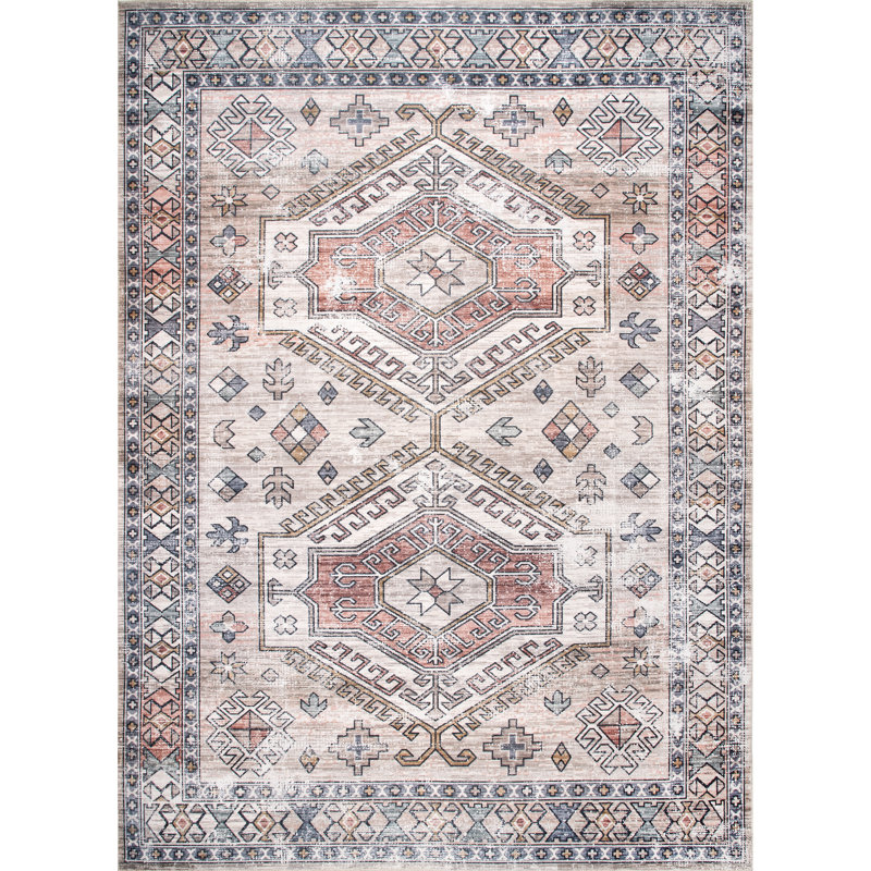 Blue Elephant Otis Orange/Grey Rug & Reviews | Wayfair.co.uk