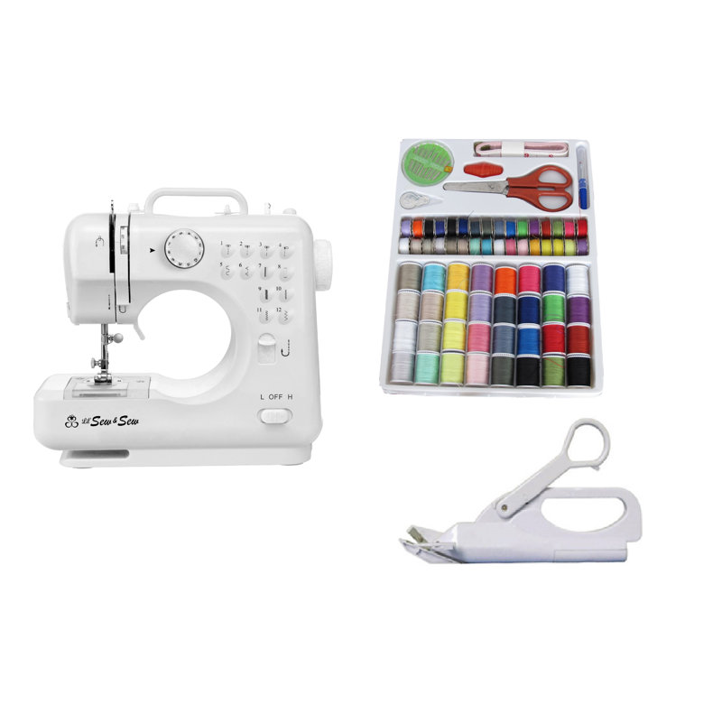 Michley Electronics Desktop Electronic Sewing Machine And 100 Piece ...