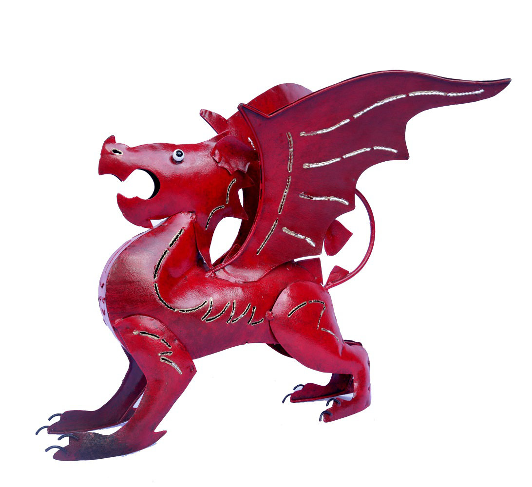 Happy Larry Welsh Dragon Statue | Wayfair.co.uk