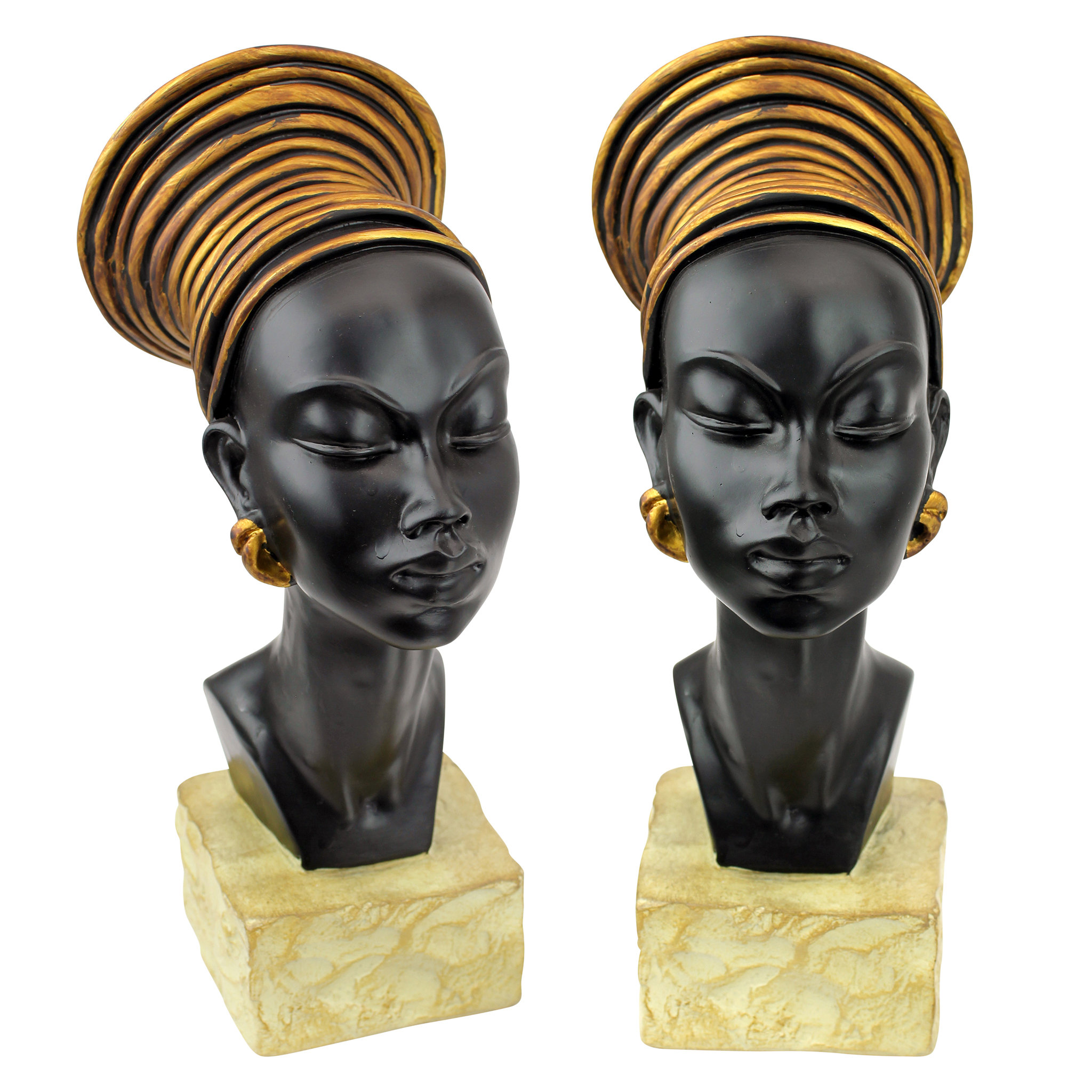 Design Toscano Nubian Kandake Sculptural Bust & Reviews | Wayfair