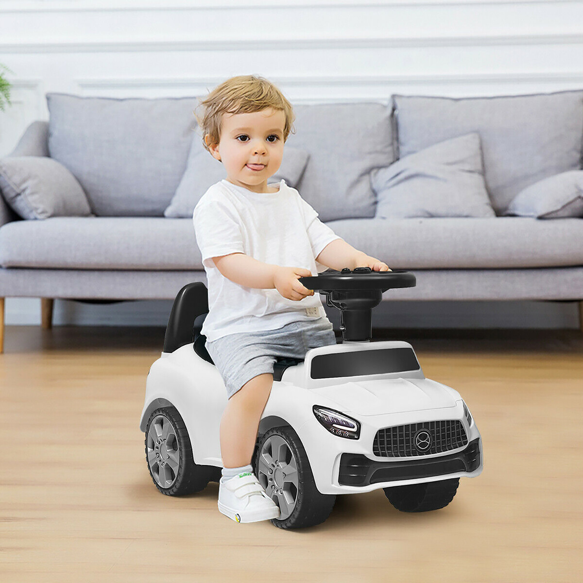 Costway Foot-to-floor Kids Ride-on Push Car | Wayfair