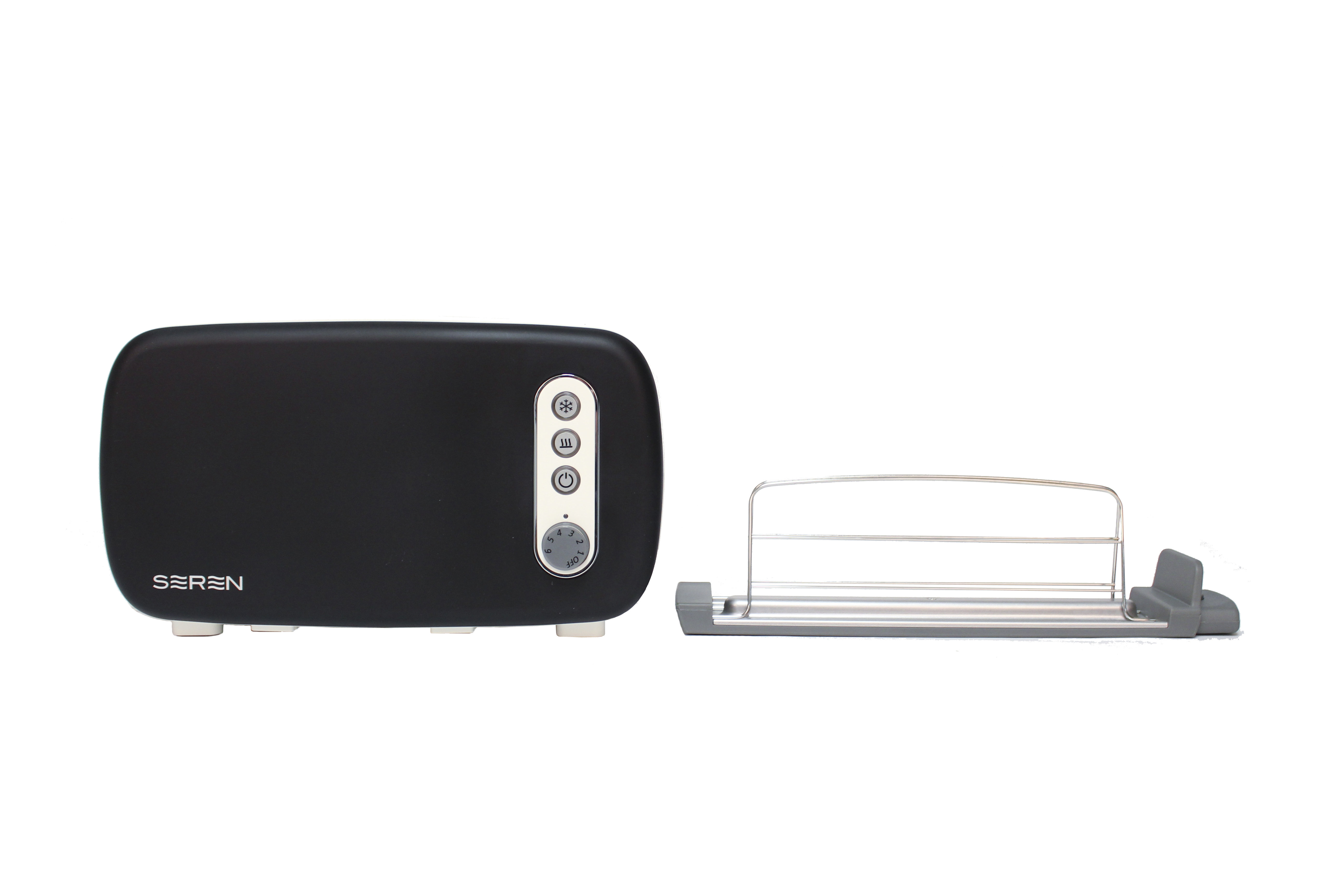 BergHOFF International Seren 2pc Side Loading Toaster with Black Panel ...