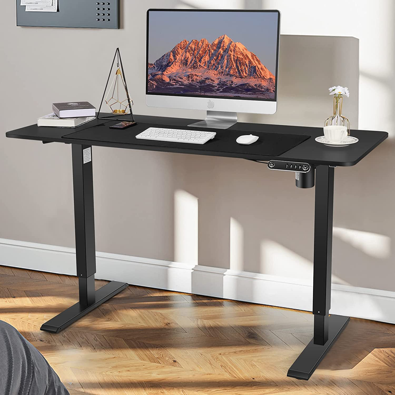 Inbox Zero Kryslin Height Adjustable Gaming Standing Desk | Wayfair