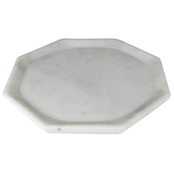 AREOhome Marble Decorative Plate | Wayfair