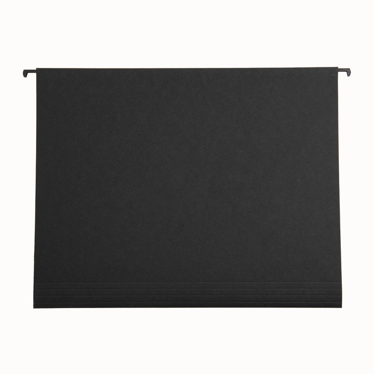 russell+hazel HANGING FILE FOLDERS – BLACK - Wayfair Canada