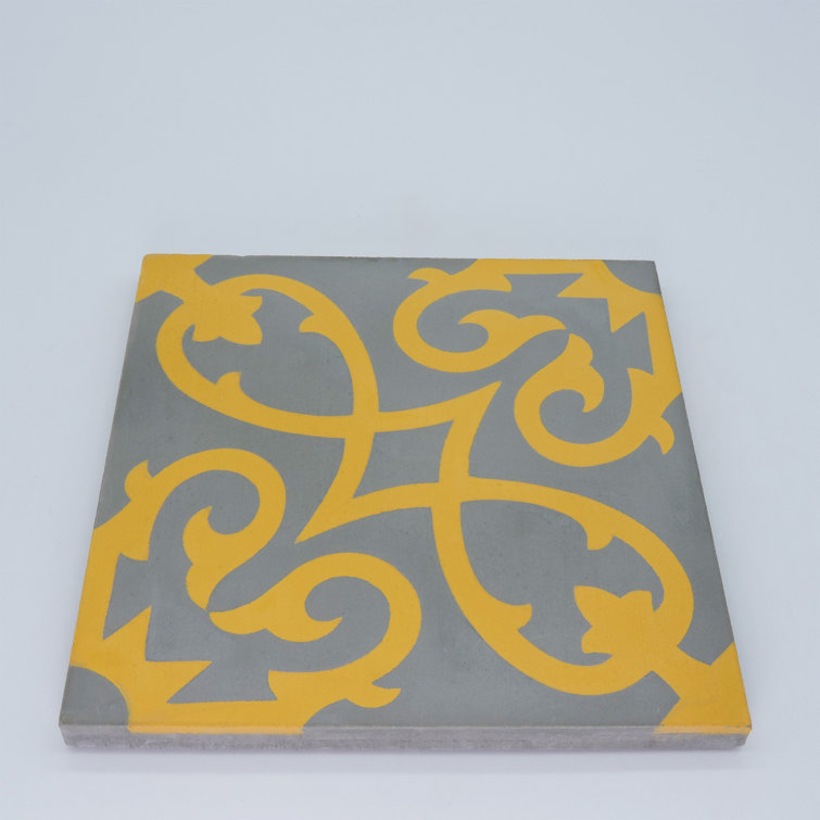 Moroccan Mosaic Tile House Agadir 8" x 8" Cement Patterned Wall & Floor ...